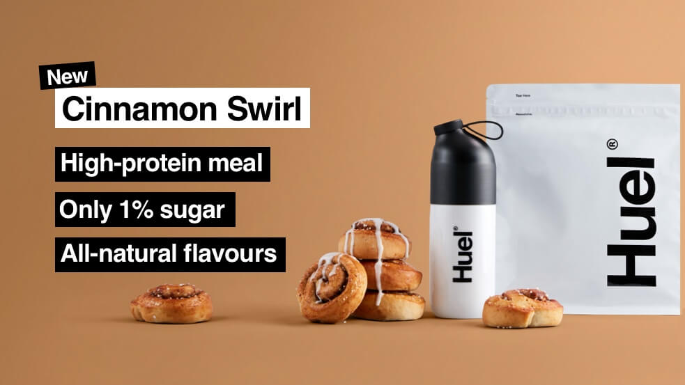 Huel Powdered Food - Fast food, not junk food