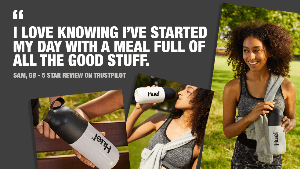 Huel Powdered Food - Fast food, not junk food