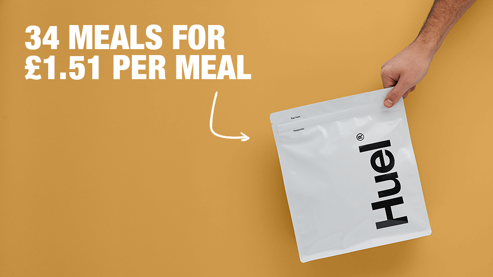 Huel Powdered Food - Fast food, not junk food